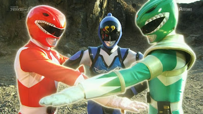 Super Sentai Rangers That Appeared in Akibaranger (In-Suit)